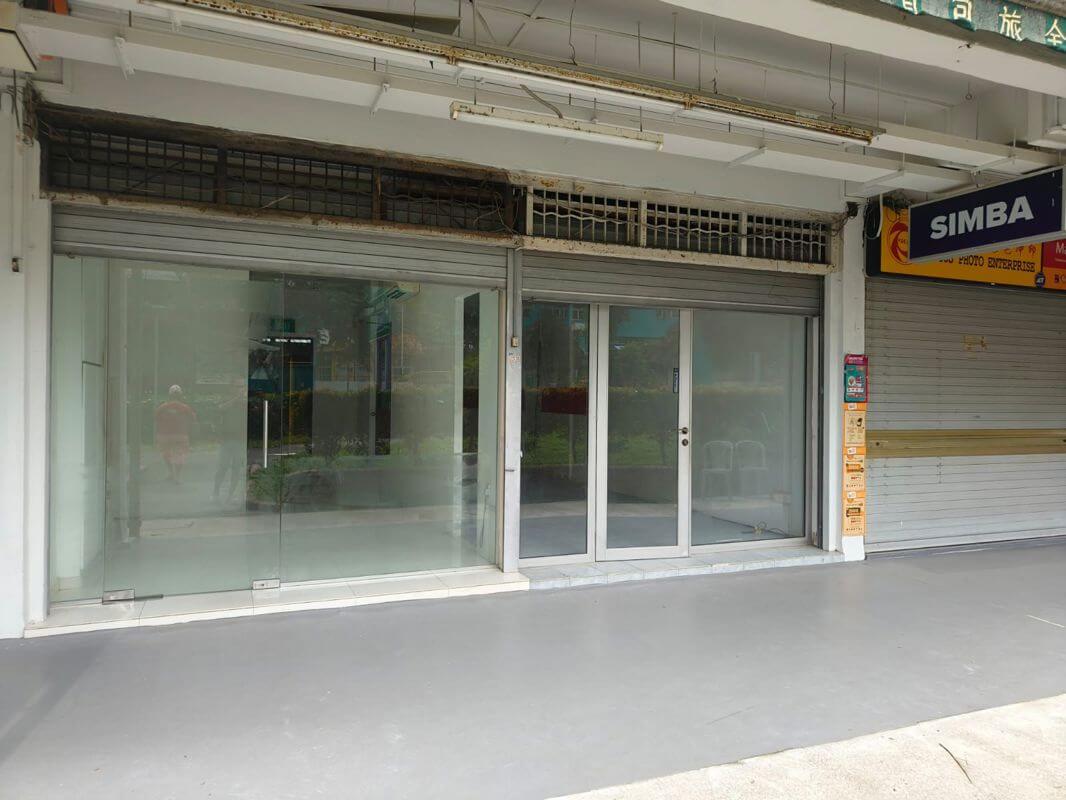 2 Storey HDB Shop House For Immediate Rental 2 Mins Walk To Marsiling ...